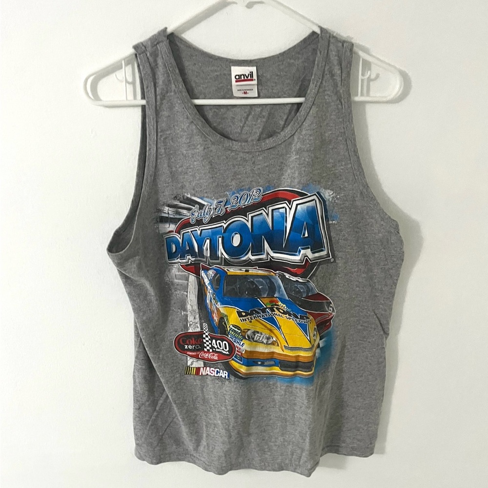 Vintage Nascar Daytona Coke Zero 400 Tank Top, Size: … - Gem